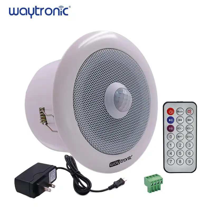 Wall Mount PIR Infrared Motion Sensor Audio Speaker USB Downloadable ...