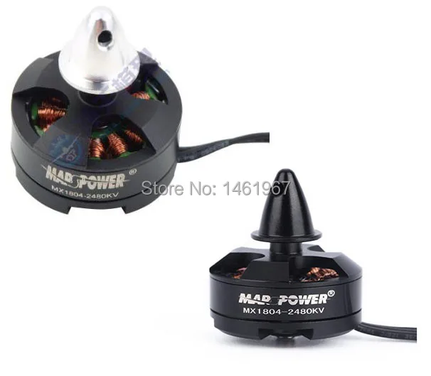 Brand New MARSPOWER MX1804 2480KV Brushless Motor CW/CCW For 250 Mini ...