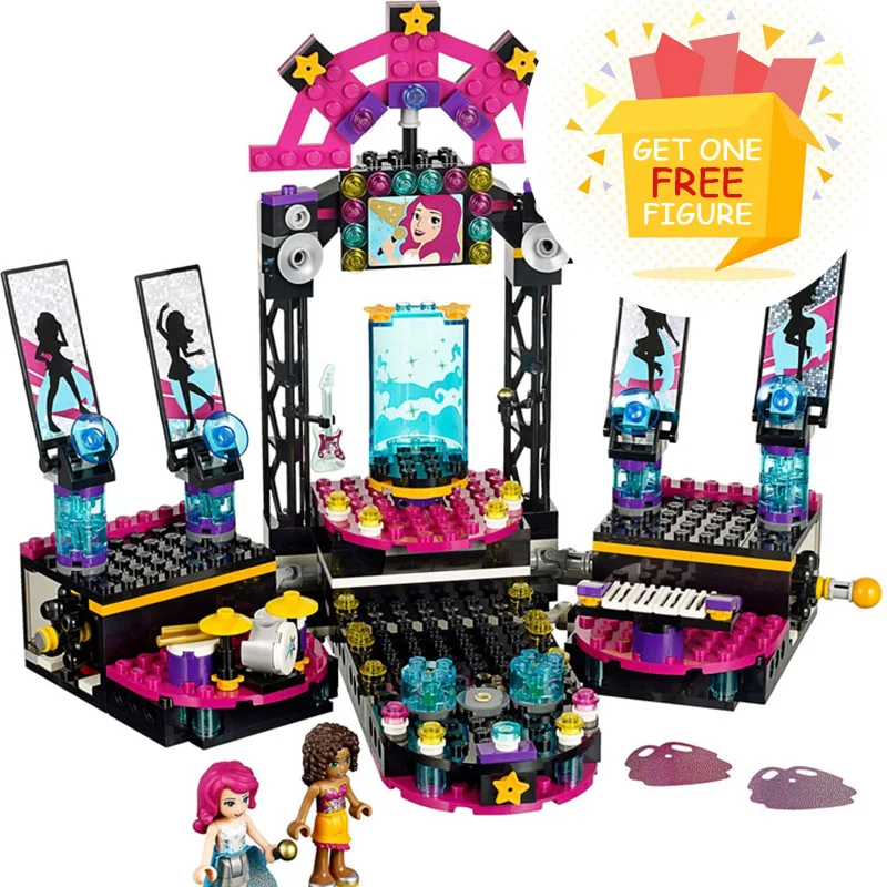 Bela Pogo Compatible Legoe Friends 10406 Poptarhowtage Grils Girls ...