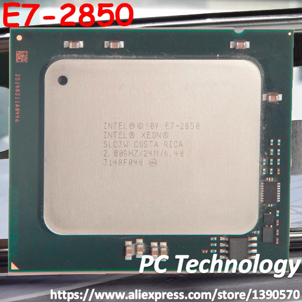 Procesador Original Intel Xeon E7 2850, 2,00 GHz, 24MB, 10 núcleos ...
