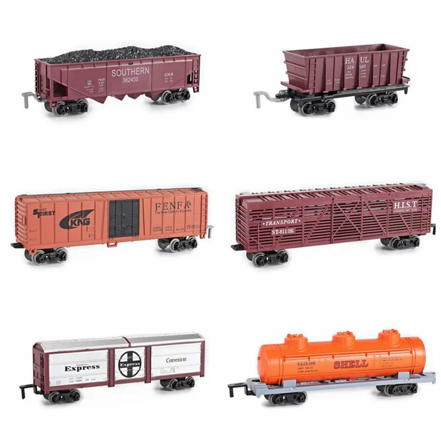 2pcs-Plastic-TTrain-Container-Railroad-Layout-General-Train-Accessories ...
