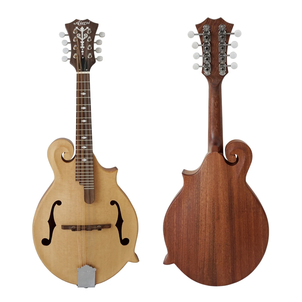 Aiersi Brand All Solid Body F Style Mandolin Model Maf006 - Guitar ...