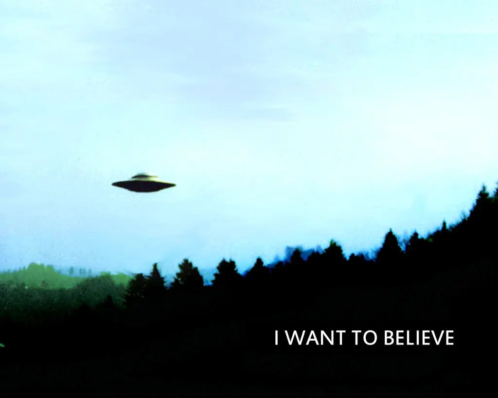 I Want To Believe Original Poster
