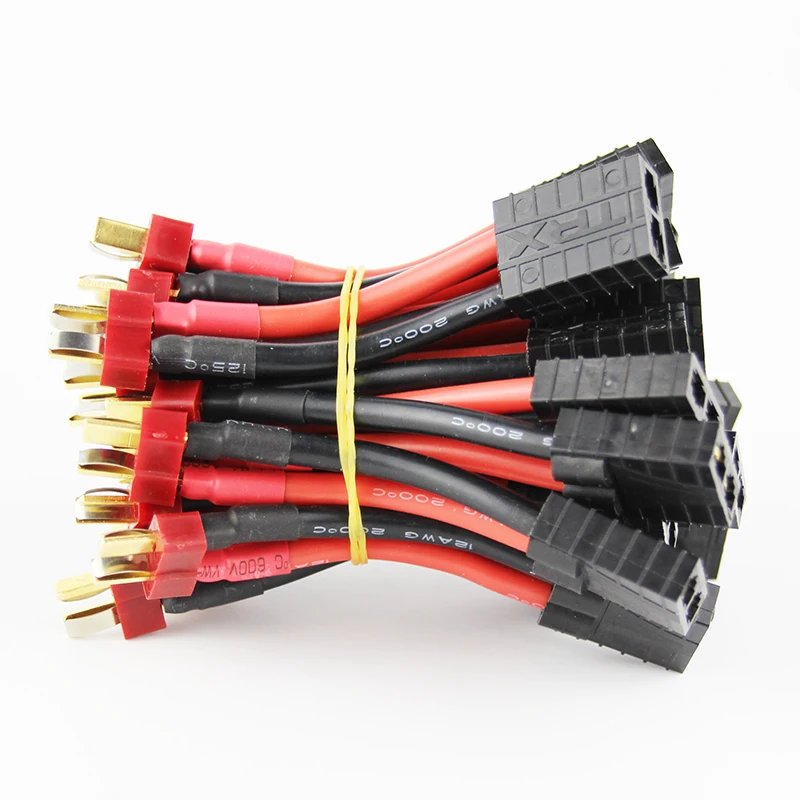 OliYin 100pcs/Lot 12AWG 50 mm RC Cable Wire for Traxxas TRX Female to ...