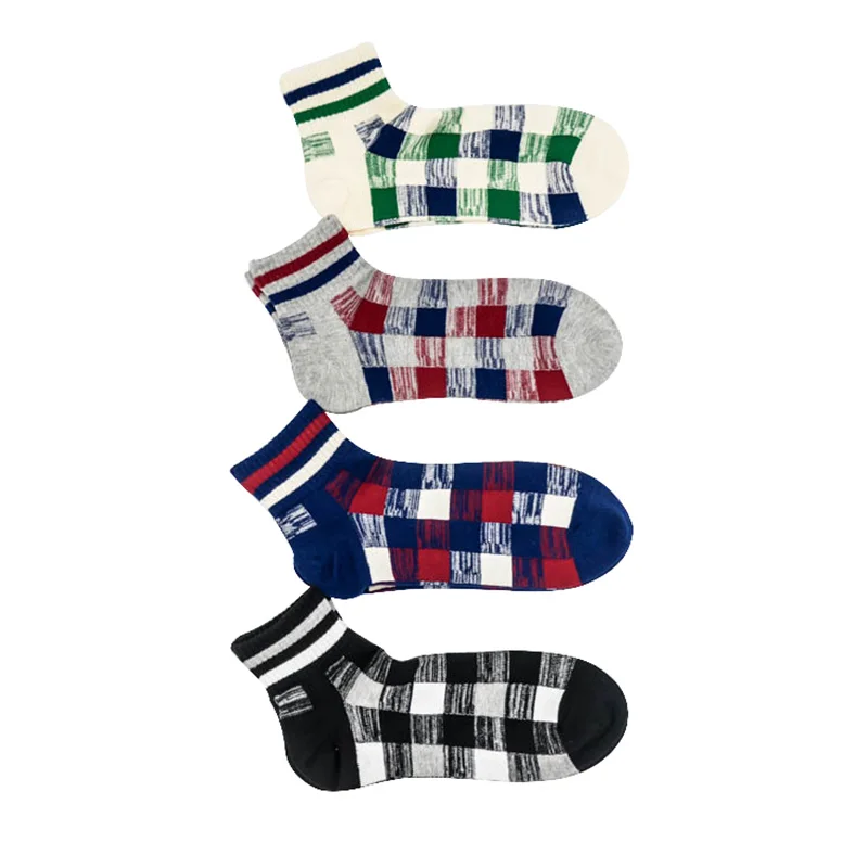 5-Pairs-Men-s-Sock-Spring-Autumn-Cotton-Shaping-Male-Ankle-Socks-Korean ...