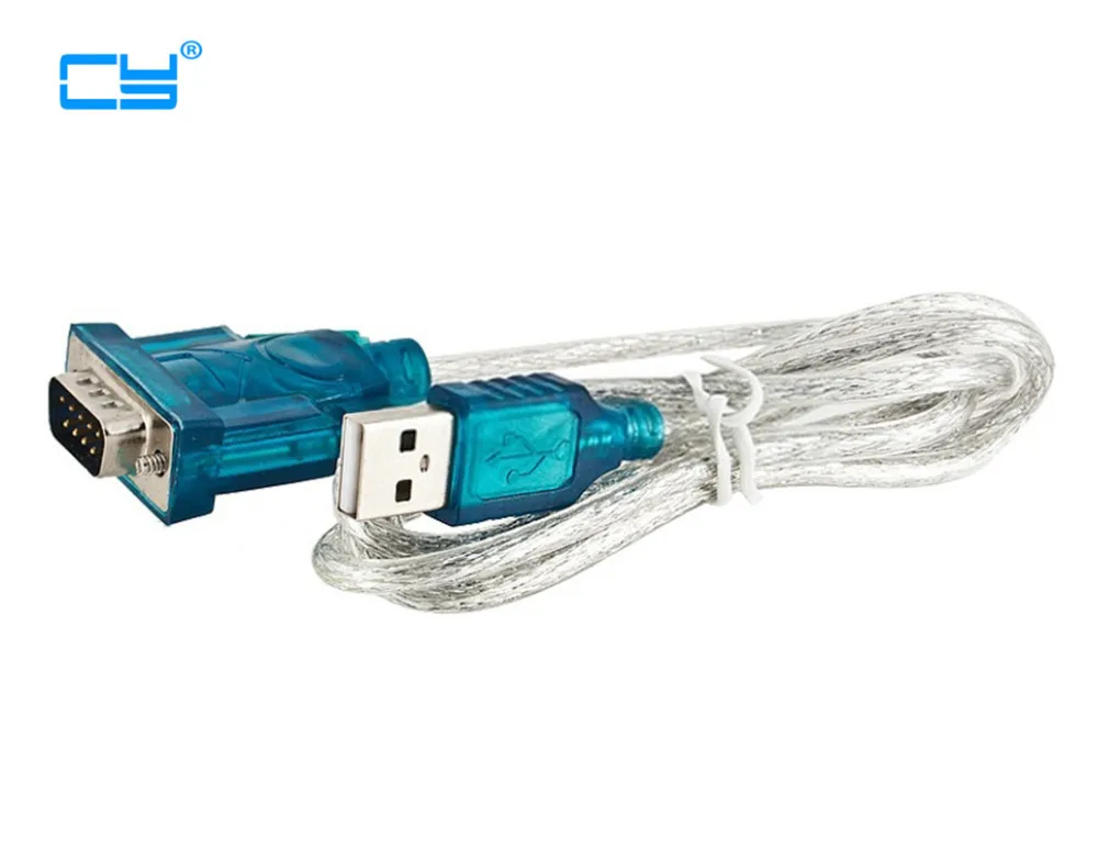 Adaptador de Cable de conexión de puerto serie USB a RS232, D SUB DB, 9 ...