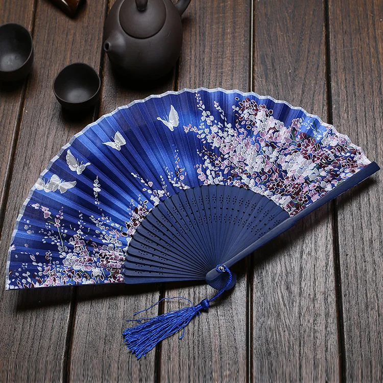 Chinese-style-handmade-folding-fan-Japanese-folding-fan-dance-fan ...