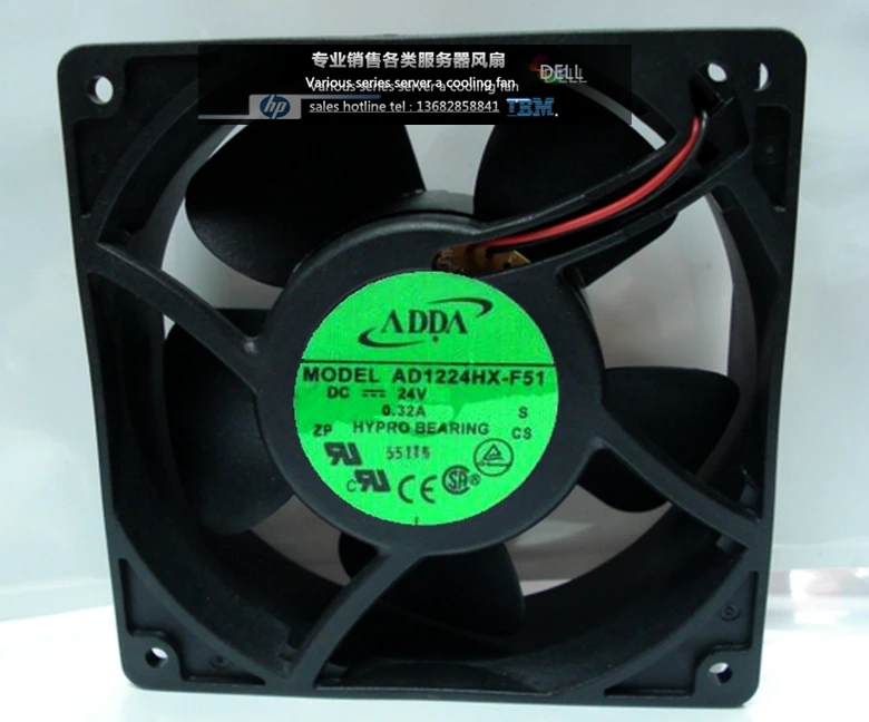 AD1224HX F51 original genuine 0.32A 120*120*38 24V axial flow fan|fan ...