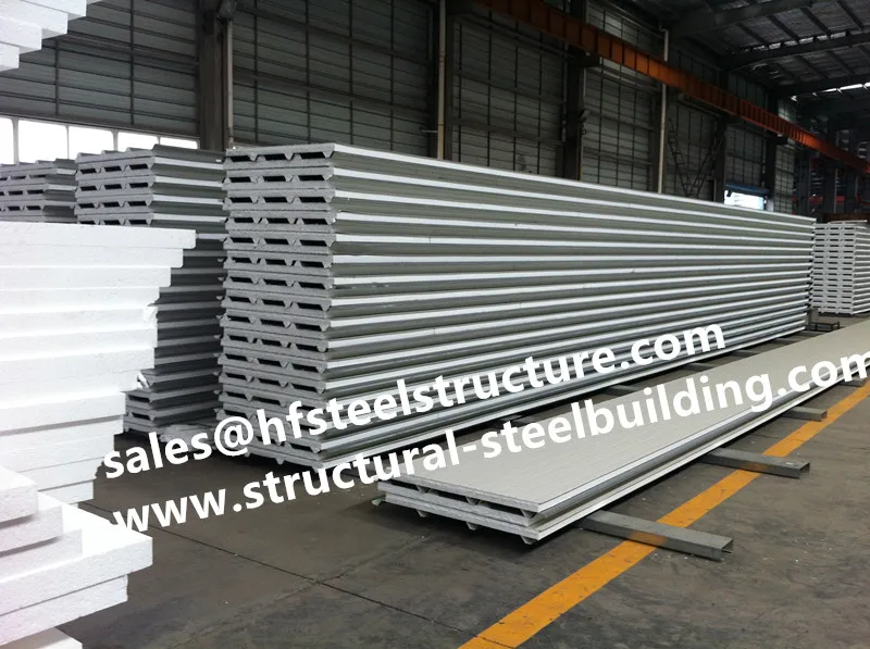 Insulated Metal Wall Roof Panel Systems For Cold Storage And Eps/pu ...