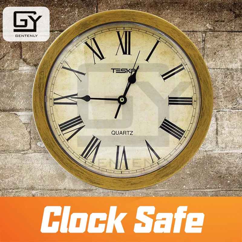 Escape room prop Clock Safe hide clues in clock escape game prop puzzle ...