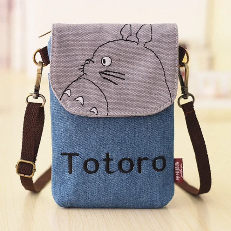 Cartoon Hello Kitty Totoro Crossbody Bag For Kids - KawaiiMerch.com