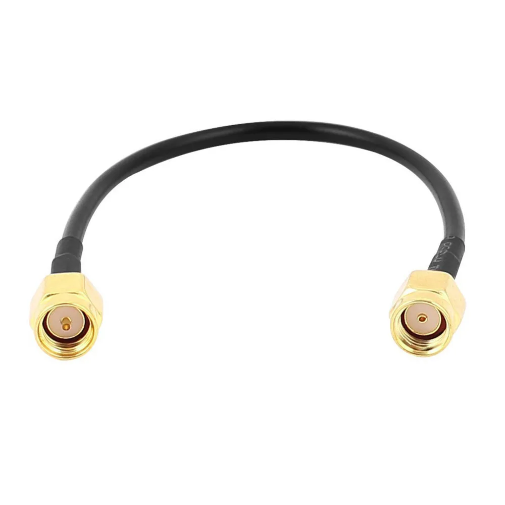 RP SMA Male to SMA Male Extension Cable Antenna RG174 RF Coaxial Pigtail Cable SMA Male Switch ...