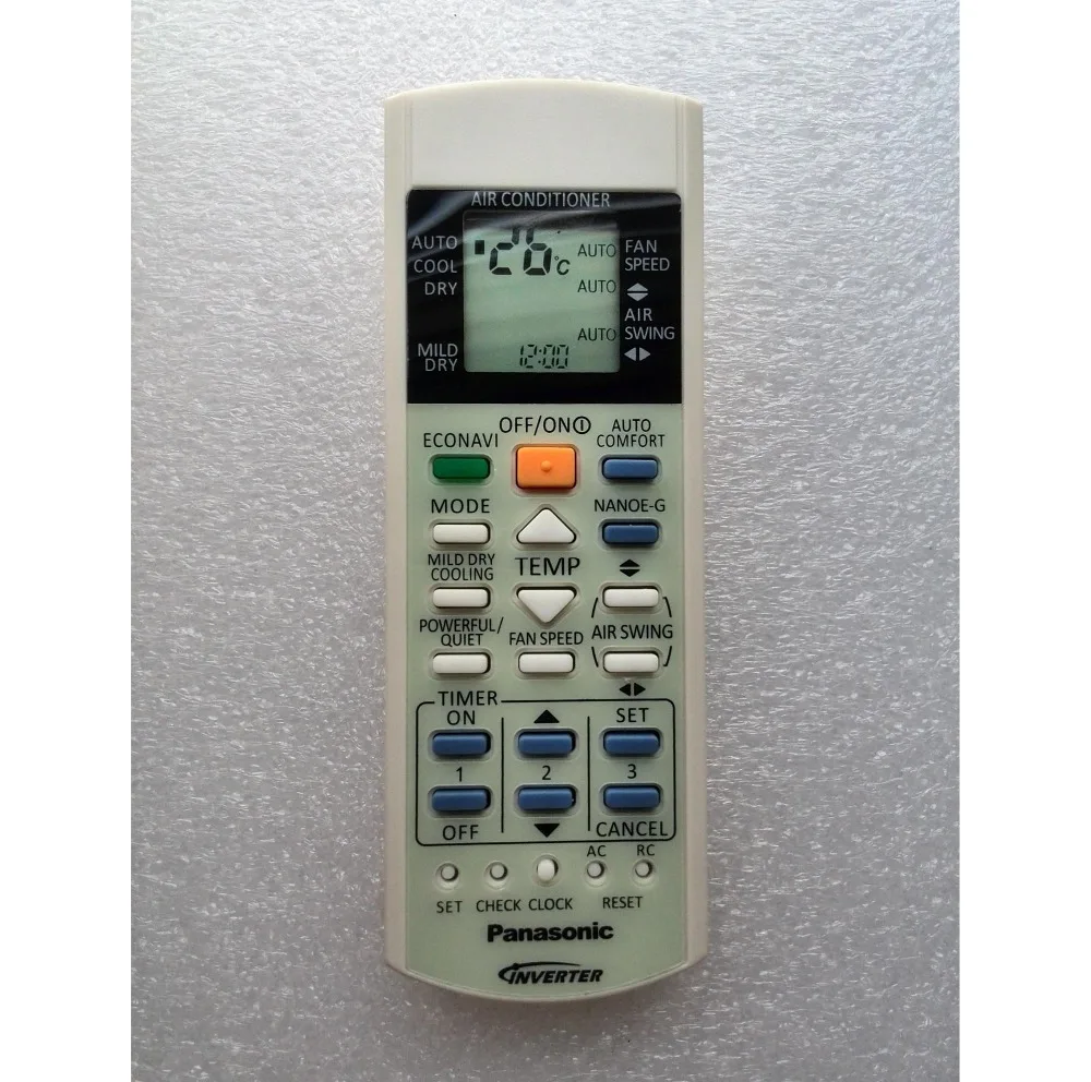 5pcs/lot new remote control A75C3300 For Panasonic Air Conditioner ...