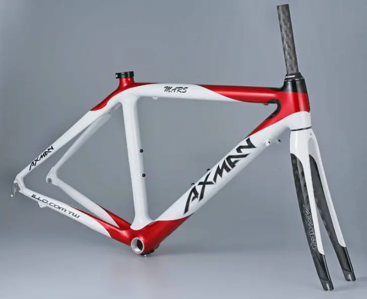AXMAN MARS Red Road Carbon Frame,Full Carbon Frame|frame road bike ...