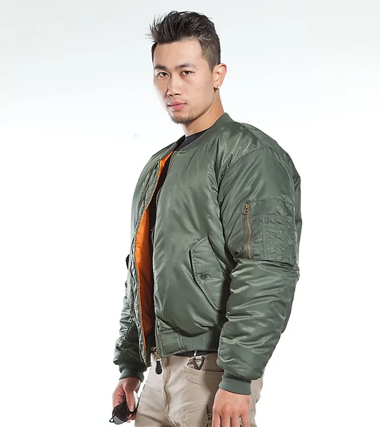 MA1 Army Air Force Fly Pilot Jacket Military Airborne Flight Tactical ...