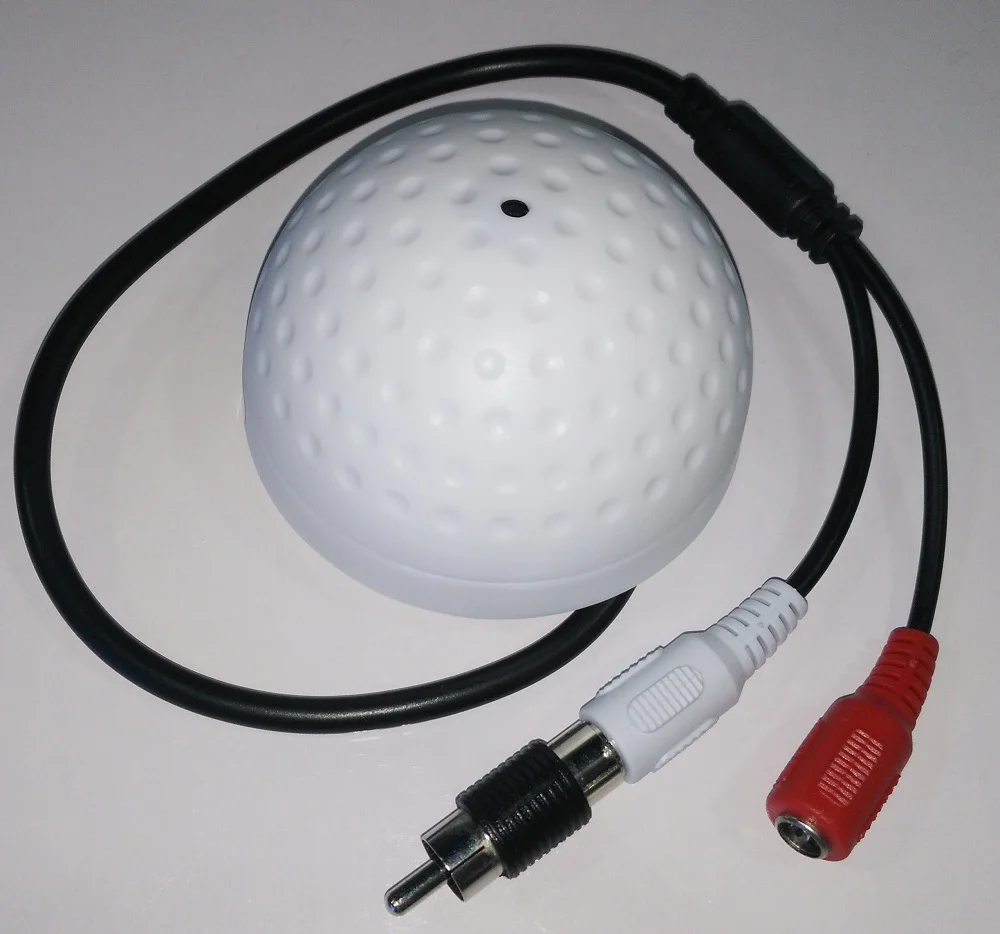 High quality CCTV Audio Mic Microphone Sound Pick-Up Audio For CCTV ...