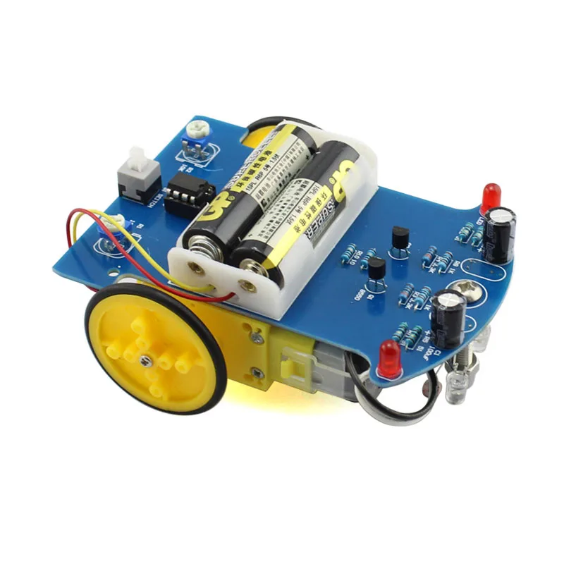 Smart Robot line tracking car DIY Educational Electronic Kit