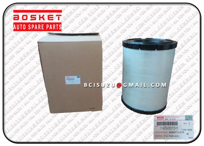 1876101151 1 87610115 1 Isuzu Bvp FVR 6HK1 del filtro de aire ...