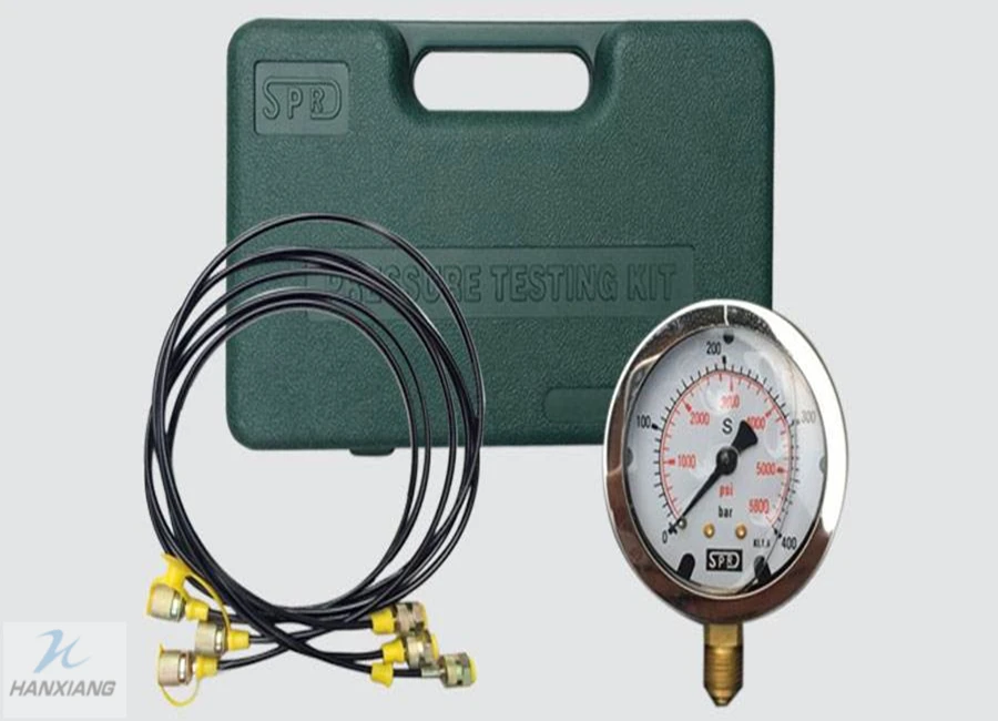 Excavator Hydraulic Pressure Test Kit tester HYDRAULIC TEST POINT ...