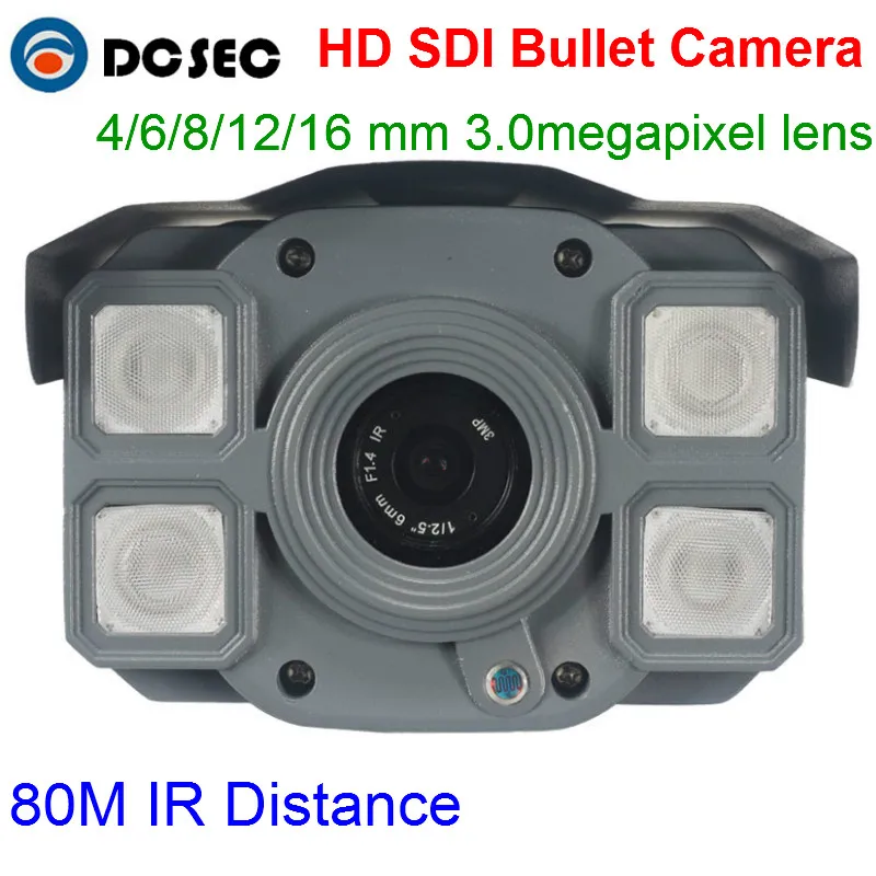 Panasonic Infrared HD SDI Camera 1080P 80m IR Outdoor Waterproof CCTV ...