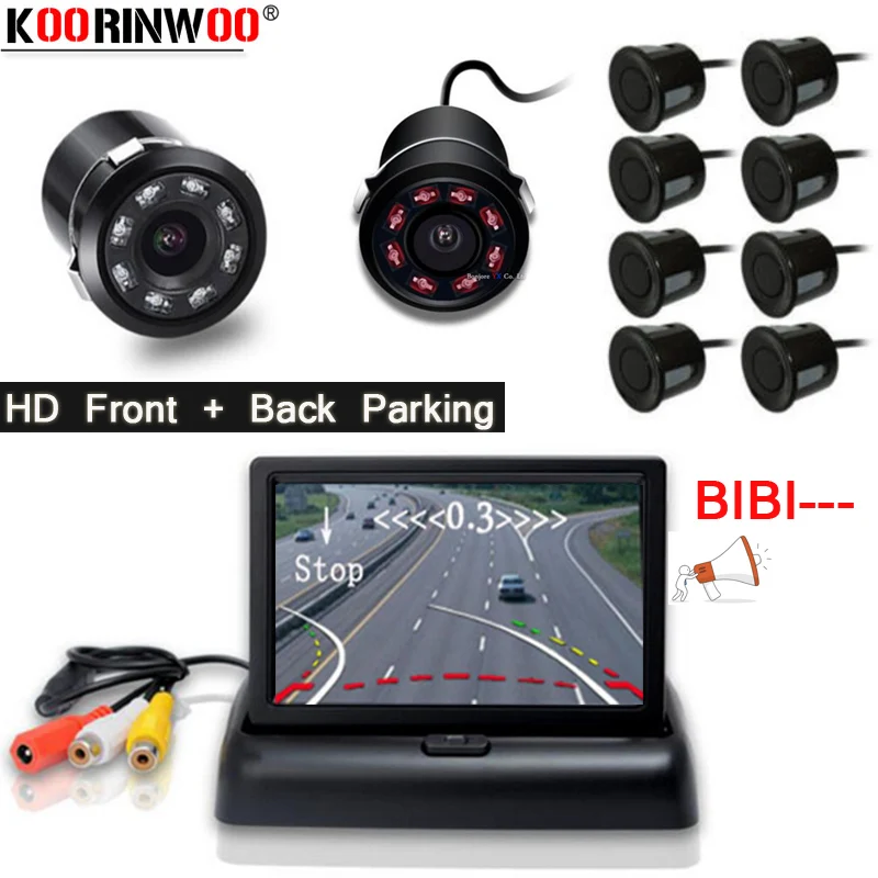 Koorinwoo Parktronic 8 Auto Parkplatz Sensor Radargeräte 22mm Alarm ...