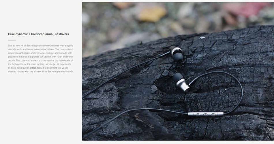 100% Original Xiaomi HYBRID Pro 2 หูฟัง Mi Piston Pro Triple DRIVER ...