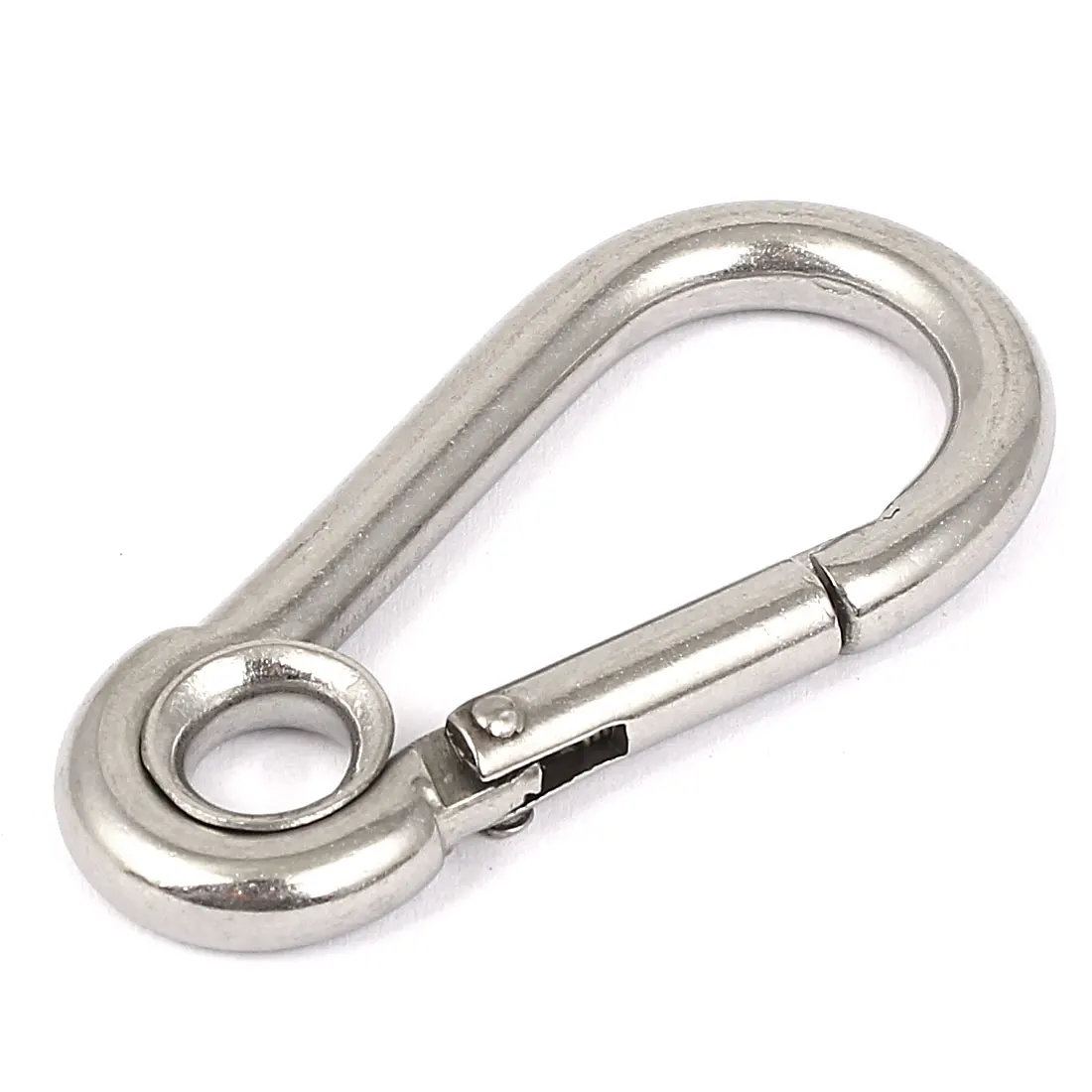 8Mm Dia Eyelet Stainless Steel Carabiner Spring Snap Link Hook|snap link hook|steel ...