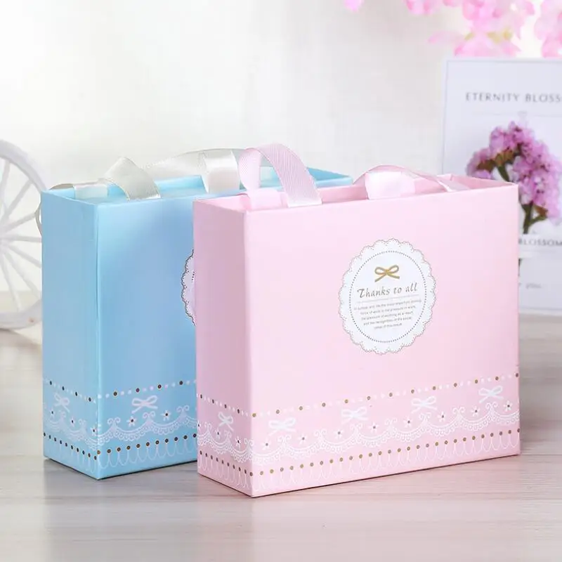 2pcs/lot Drawer Structure Paper Hand Box Wedding Favors Gifts Candy Box ...