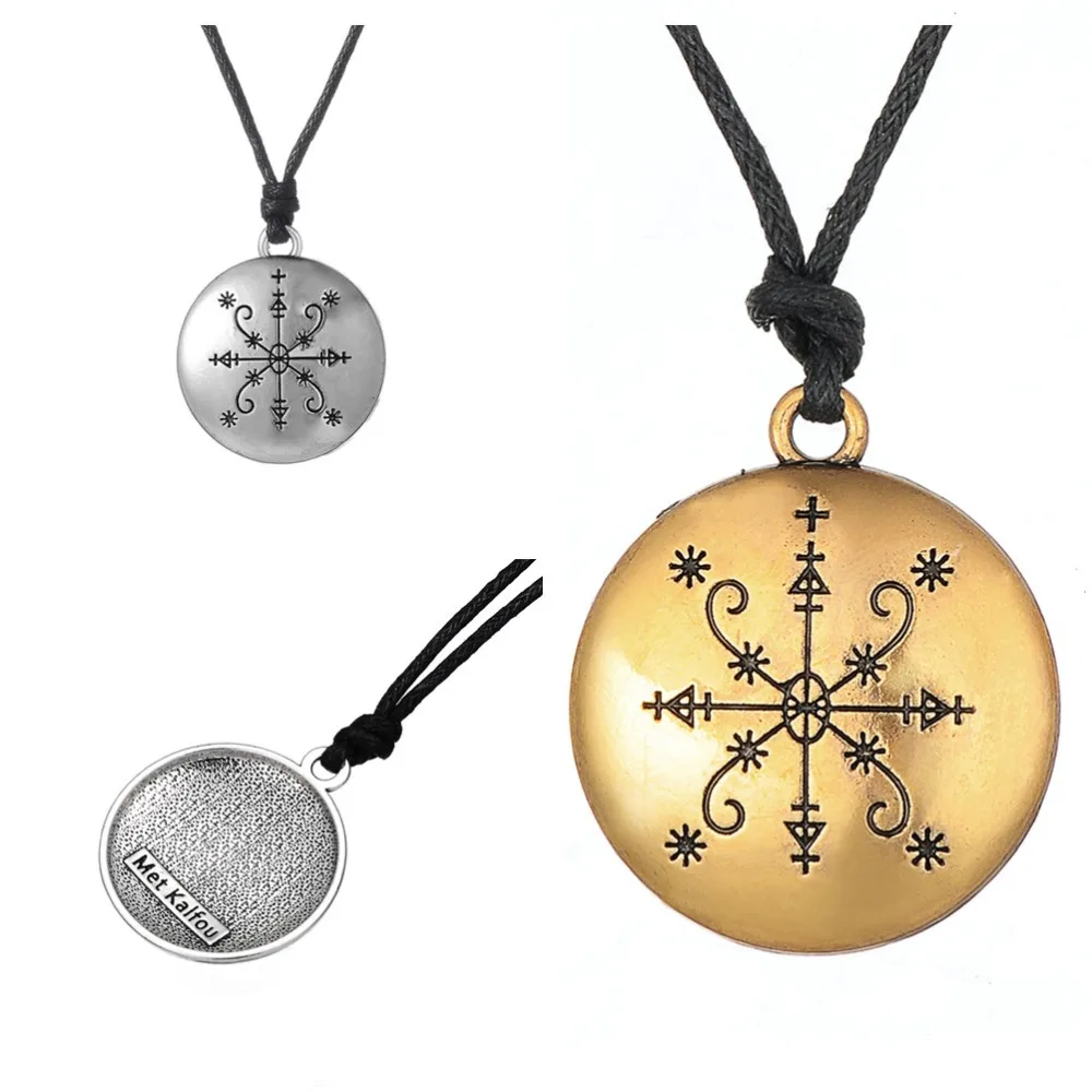 Vodoun Loa Pendant Bronze Papa Ghede Voodoo Loa Veve Pendant - Vodoun ...
