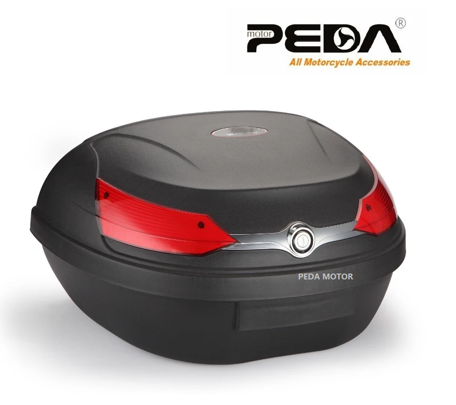New Design Motorcycle Tail Boxes Motor Trunk Topcase Large Size 51L 59. ...