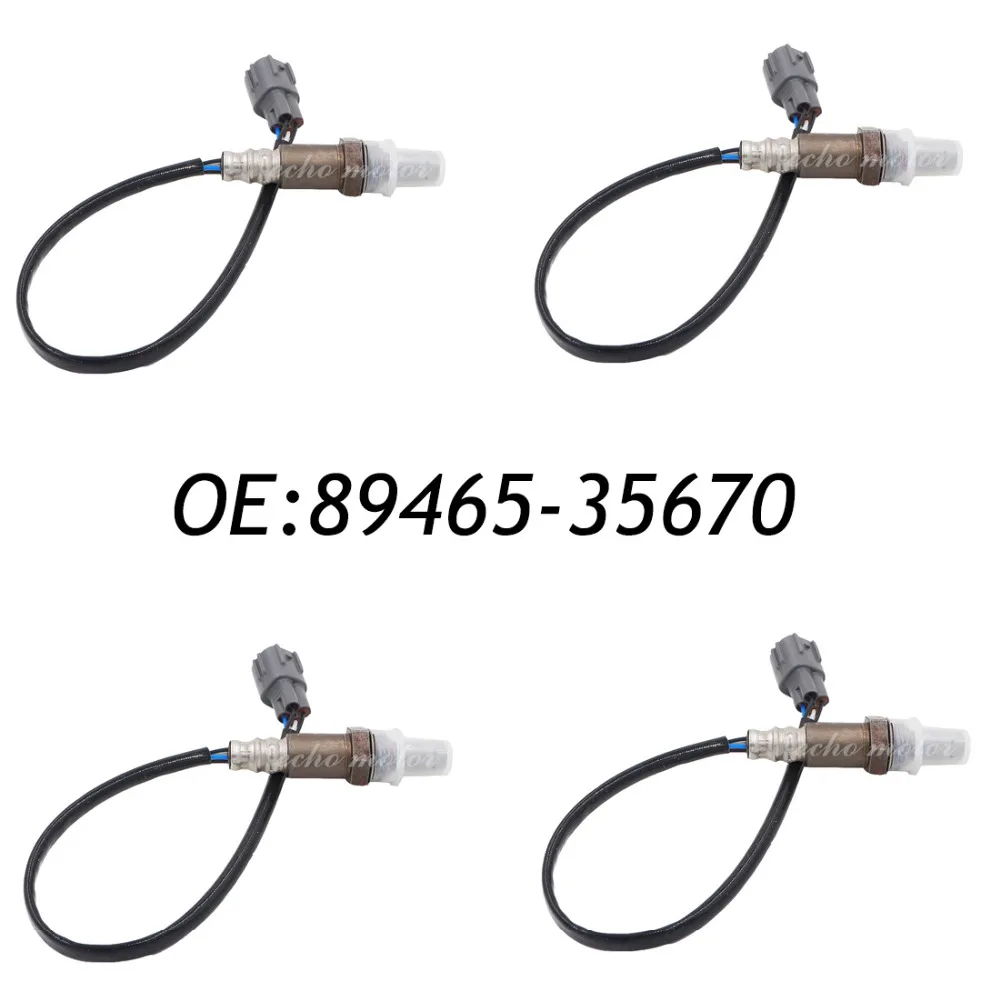 New 4PCS 89465 35670 Rear Oxygen Air Fuel Ratio Sensor For Toyota FJ ...