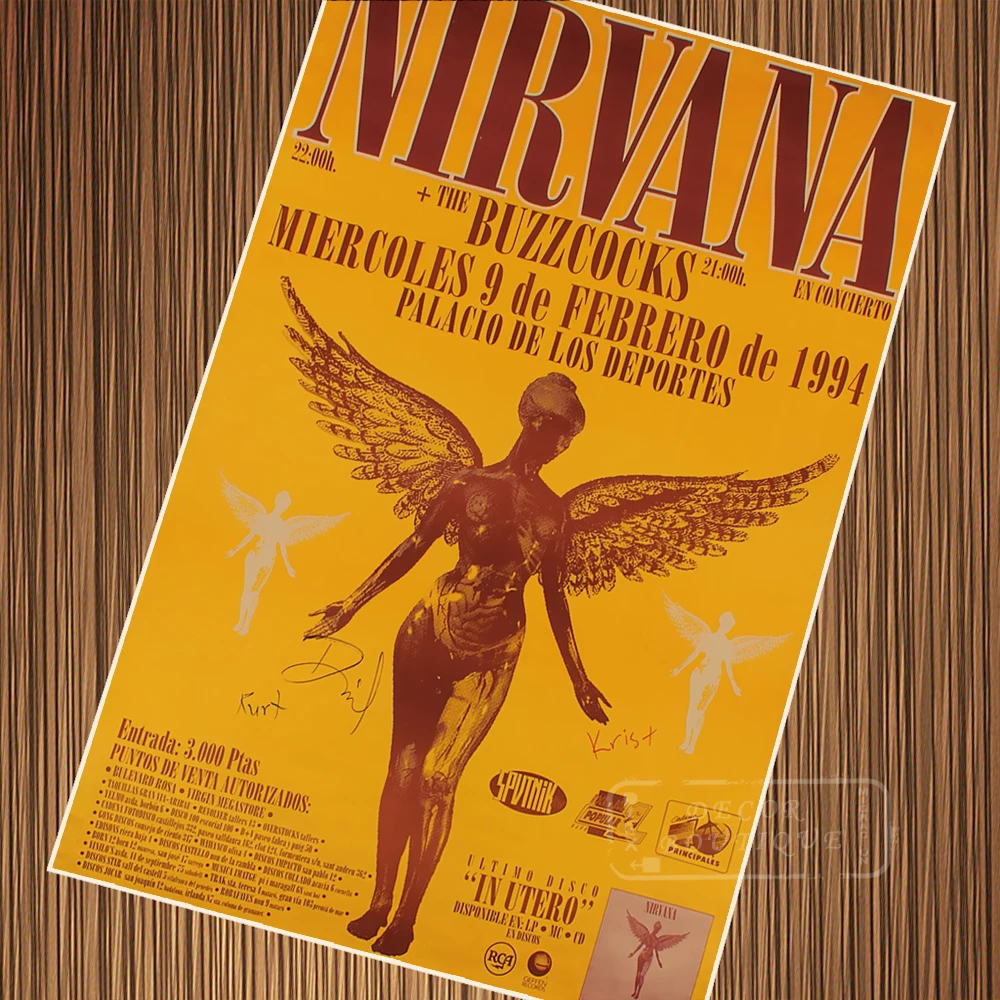Aliexpress Buy Vintage Nirvana Concert Posters Retro Poster aliexpress-buy-vintage-nirvana-concert-posters-retro-poster