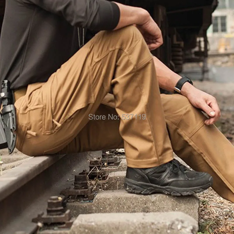 outdoor tactical Leader military cargo pants men's sweatpants sports ...