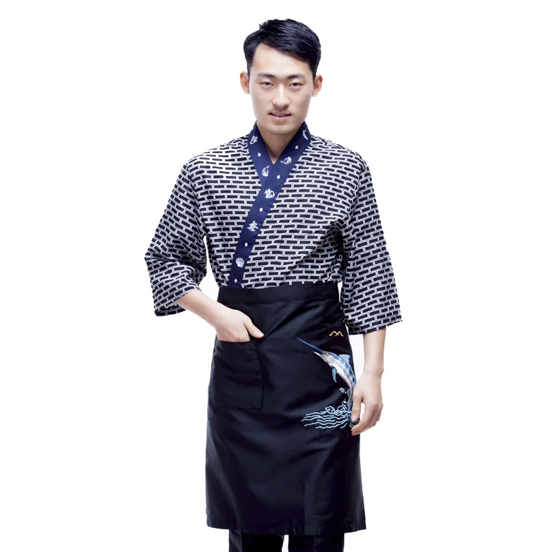 2021-new-Japanese-chef-uniform-cook-jackets-Japan-chef-uniform-Japanese ...