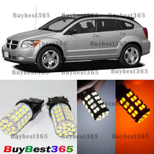3157 Dual Color LED Switchback Turn Signal Parking Lights White+ Yellow ...