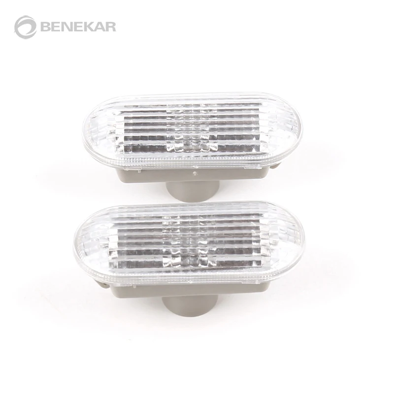 Pair Side Fender Clear Lamp Light Signal Indicator For Ford Focus 2005 ...