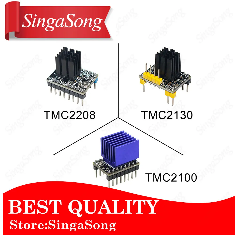 TMC2208 TMC2100 TMC2130 V1.1 with SPI MKS Stepper Motor StepStick Mute ...