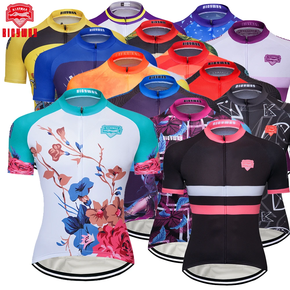 Bicyway 2019 Cycling Jersey Mtb Bicycle Clothing Bike Wear Clothes ...
