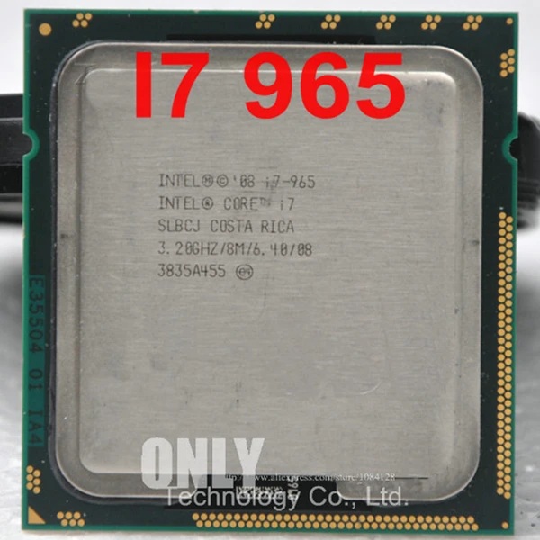 จัดส่งฟรี intel Core i7 965 โปรเซสเซอร์เดสก์ท็อป i7 965 (3.2 Ghz/8 MB/4 ...