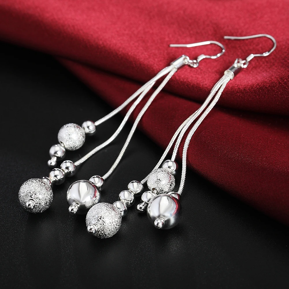 noble-elegant-charm-pretty-fashion-women-silver-color-Earring-for-lady ...