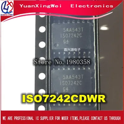 Envío gratis 10 unids/lote ISO7242CDWR ISO7242C nuevo original|lot|lot ...
