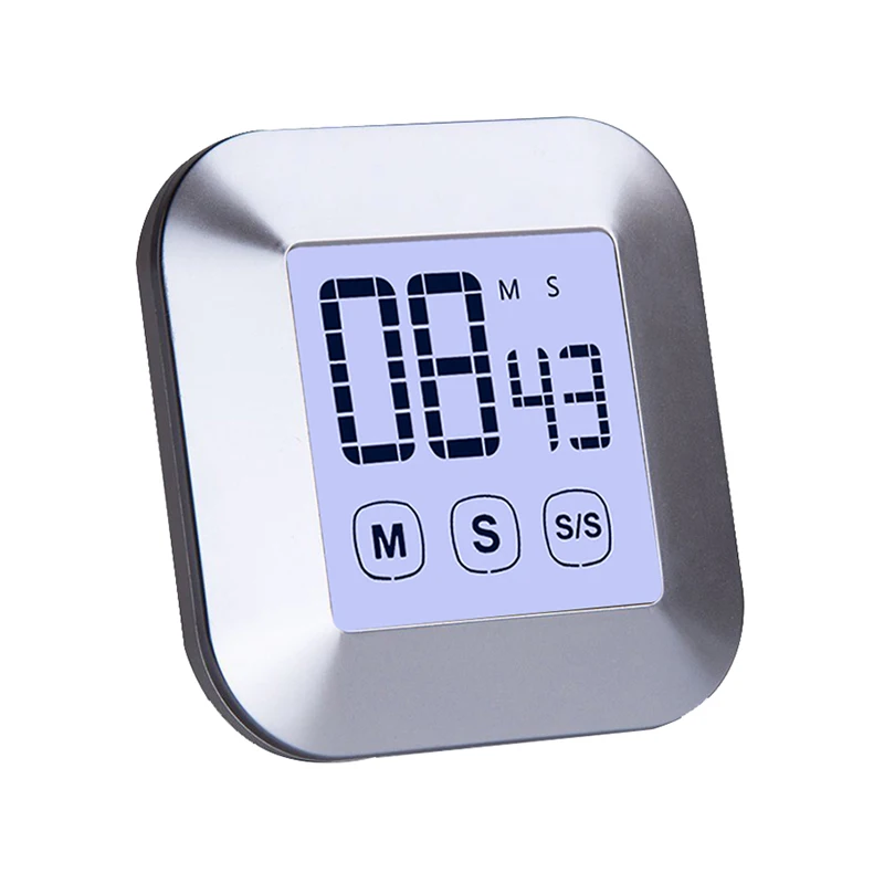 1pc LCD Digital Touch Screen Time Counter Practical Cooking Timer ...