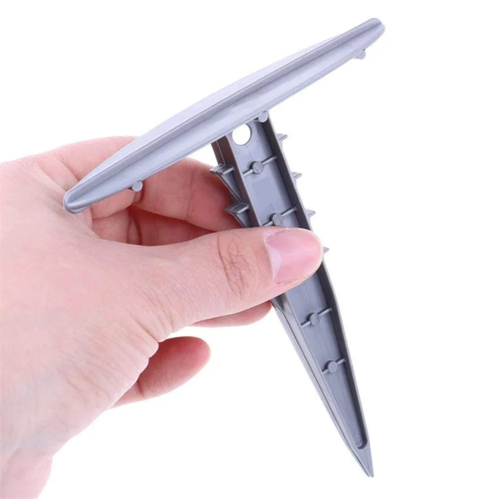 20Pcs 4.7inch Sturdy Plastic Stake Anchors Rustproof for holding Down ...
