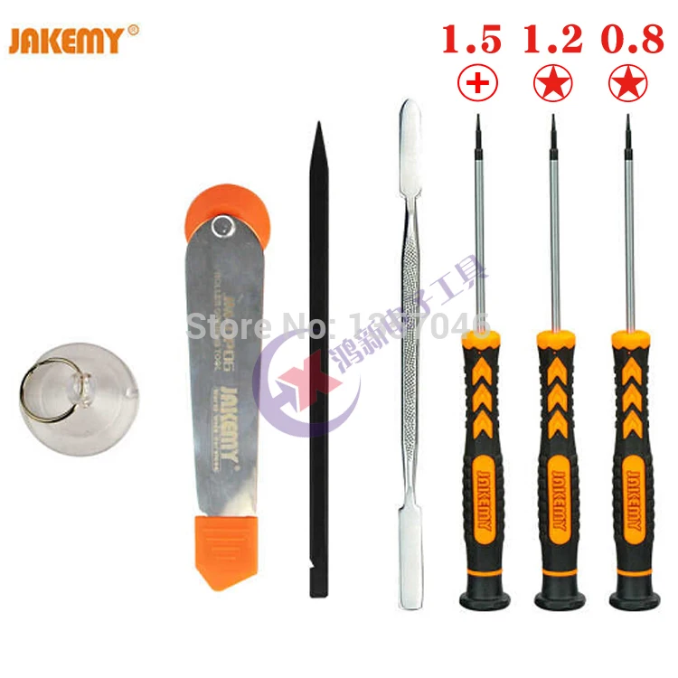 Jakemy JM i82 7 in 1 Professional Opening Tools Kit for iPhone 5 5S 6 ...