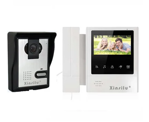 Xinsilu New Arrival Home Security Intercom System 4-wired Night Vision ...