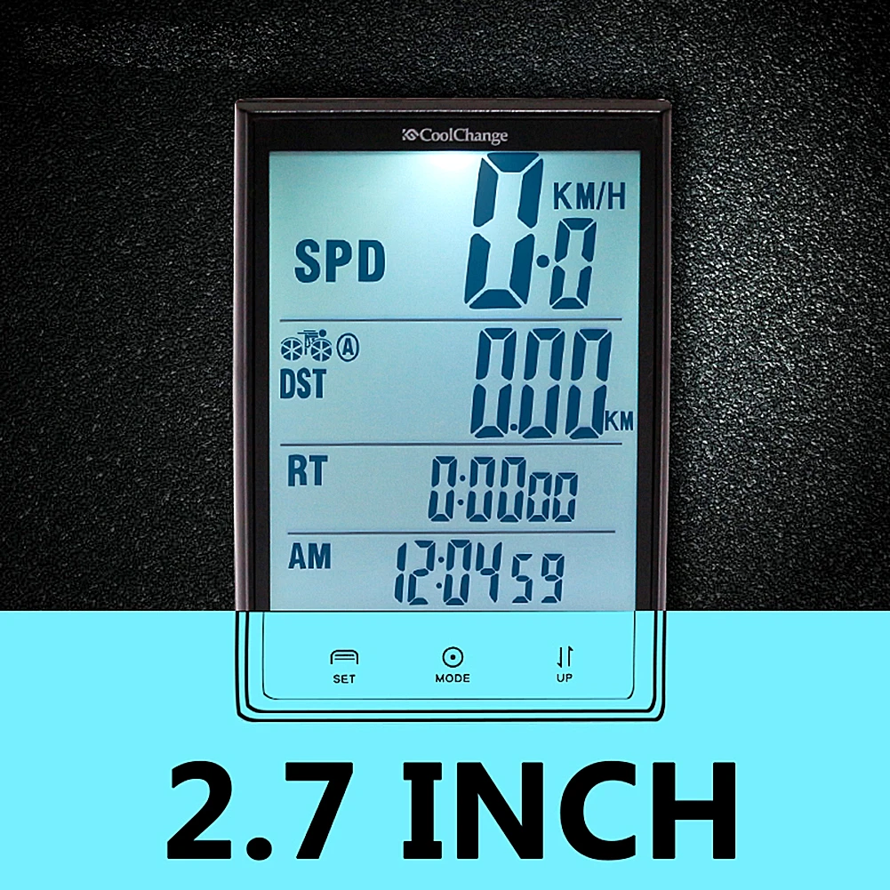 Bicycle Speedometer SpeedMeter Wireless Cycling Computer Mountain Bike ...