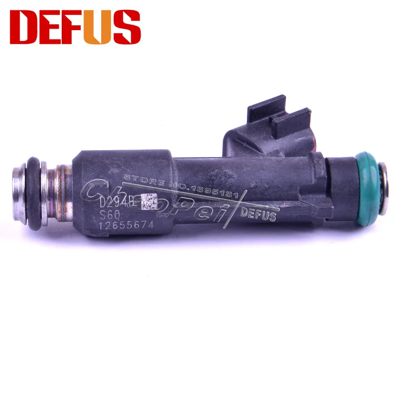 4 шт. расходопередаваемый топливный инжектор 12655674 для Шевроле ...