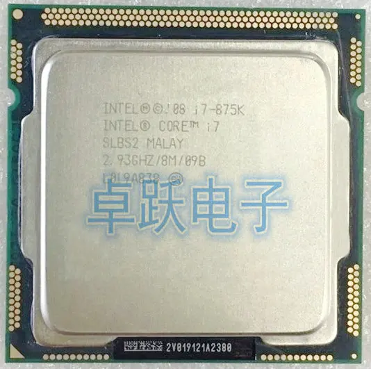Processador Core I7 875k Quad Core, 2.93ghz 8m, Cpu De Computador ...
