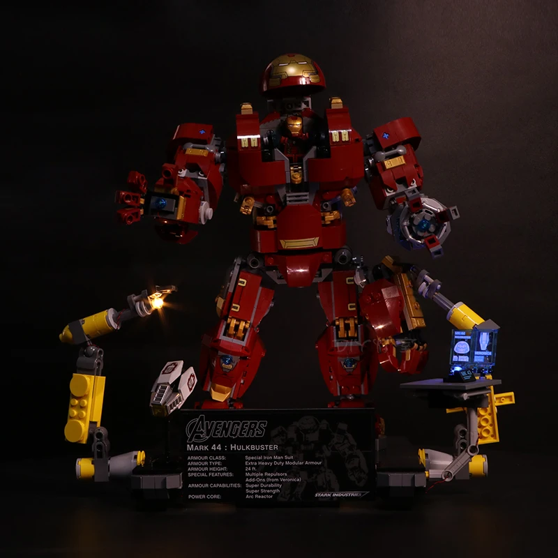 LEGO 76105 Led Light The Iron Man Hulkbuster Brick kits | Bricks Delight
