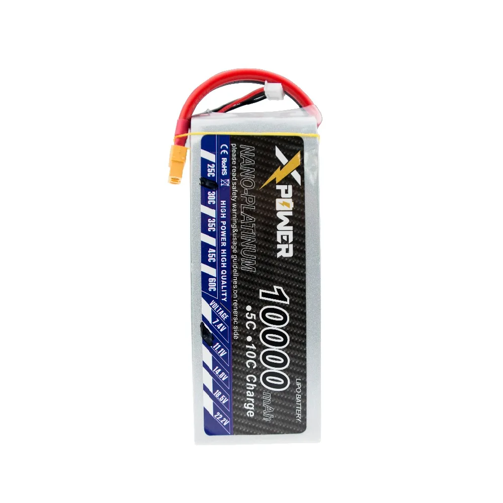 Lipo battery 11.1v 3s 10000mah 30C max 35C Xpower Lithium batteries ...